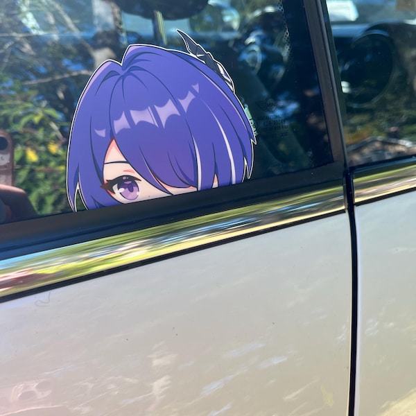 Dr Ratio Peeker Holographic Sticker | Honkai Star Rail Sticker | Dr ...