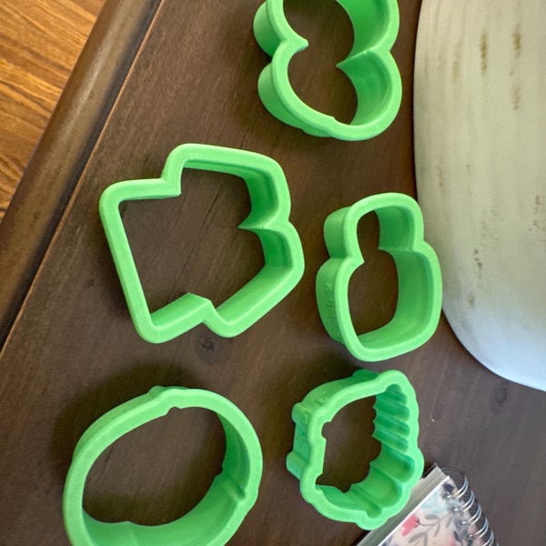 Mini Spa Set of 5 Cookie Cutter - Etsy