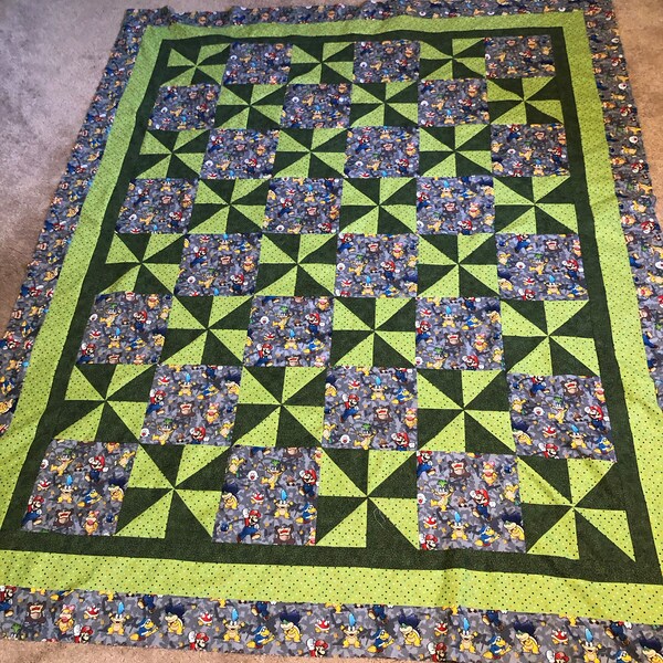 Pinwheel Plus One 3-yard Quilt Pattern - Digital Download - Etsy