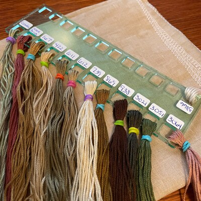 DMC DISCONTINUED Threads 3880-3895 Hanging File Organizer, Hanging File ...