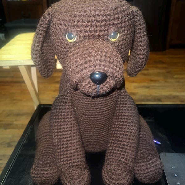 CHOCOLATE LAB PDF Crochet Pattern (english Only) - Etsy