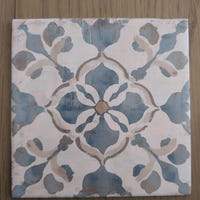 Gray Tan Wood Design Ceramic Tile - Geometric Kitchen Backsplash Tile ...