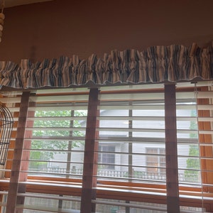 New CUSTOM Window Rod SLEEVES Sleeve Valance Topper Many - Etsy