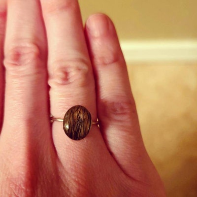 Hair Keepsake Ring Pet Hair Ring Lock of Hair Keepsake Hair Memorial ...