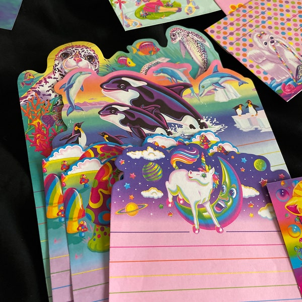 Lisa Frank Stationery Sheets - Etsy