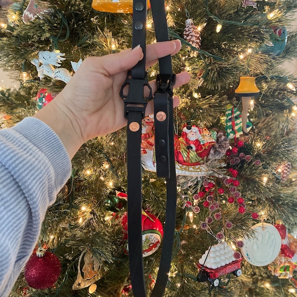 Leather Flashlight Strap With Quick Release COBRA Buckle - Etsy