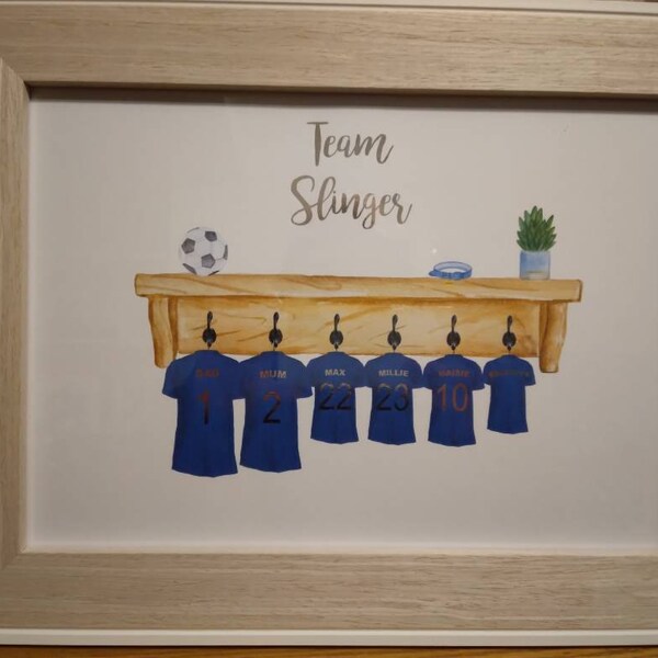 Fathers Day Football Gift - Fathers Day Print - Football Print - Daddy ...