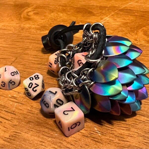 X1 KIT Mini Scalemaille Mojo Bag Lucky Charm Sack Dice Bag Kit Tutorial ...