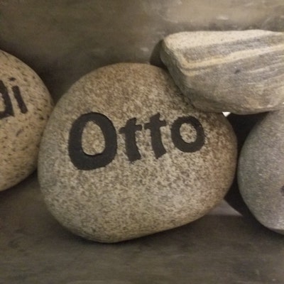 Engraved Name Rock Personalized Engraved Rock Child's Palm Size Rock ...