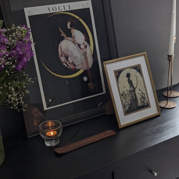 Artemis Premium Matte Poster, Greek Goddess of Hunting, Art Nouveau ...