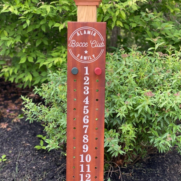 Personalized Bocce and Cornhole Scoreboards | Make Your Game Stand Out ...