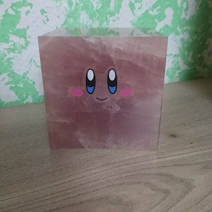 Set of 3 Kirby Face Sticker Transparent - Etsy