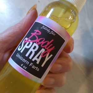 Body Spray Sample Sets Mini Body Sprays 2 Oz Body Spray - Etsy