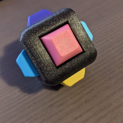 MX Fidget Plate 1x2 3D Printed Fidget Toy Keychain - Etsy