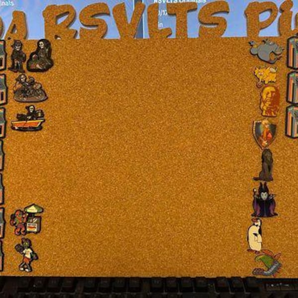 Personalized Cork Board With Name, Cork Board Letters, Personalized ...