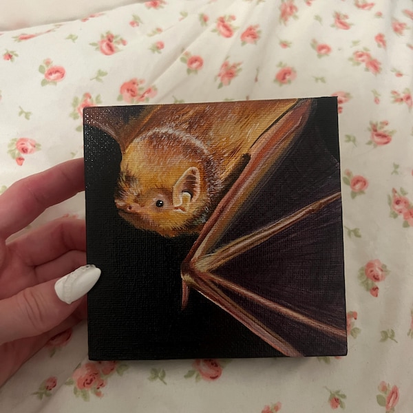 Pallid Bat [art Print] - Etsy