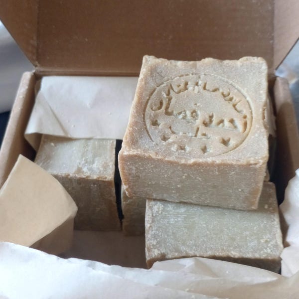 Pure Aleppo Soap Bar, Traditional Made, Zero Waste, Good for All Skin ...