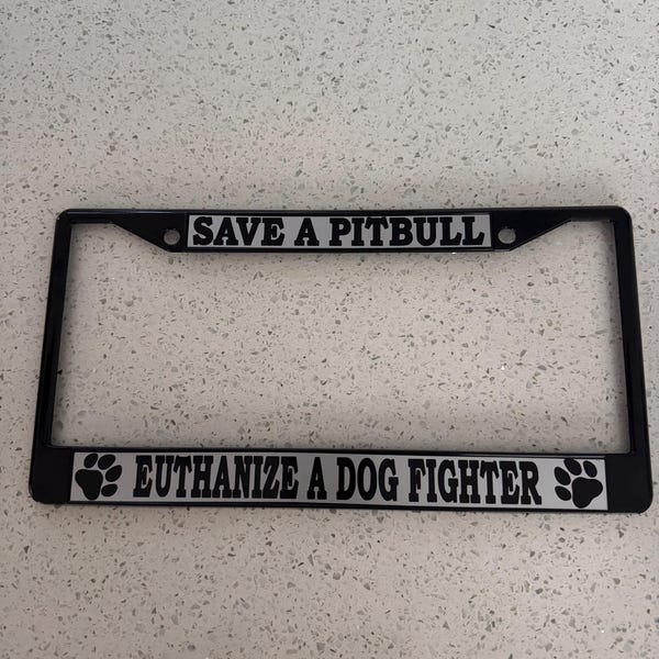 Custom Heavyduty Metal License Plate Frame Car Tag Holder - Etsy
