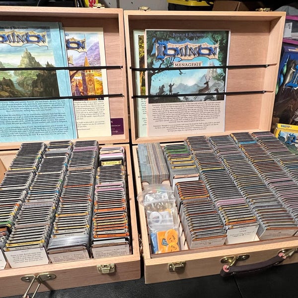 Dominion Card Game - INSERT for Dominion Case - Completely ASSEMBLED ...