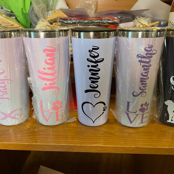 Veterinarian Stainless Steel Tumbler, Vet Tech Tumbler, Animal Hospital ...