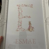 Peter Rabbit Fingerprint Tree Print Beatrix Potter Print Peter Rabbit ...