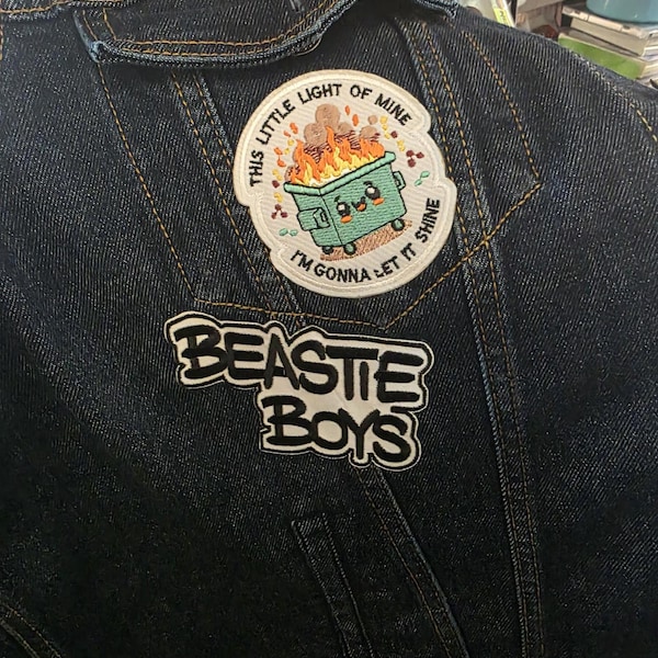 Beastie Boys Embroidered Patch, Iron-on Music Applique - Etsy