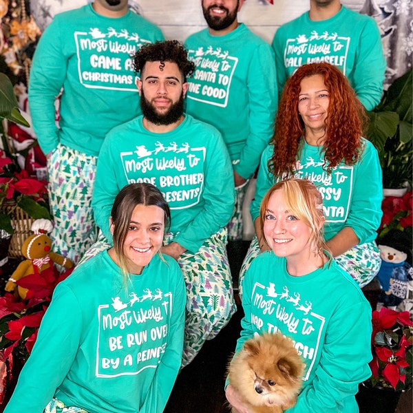 Most Likely to SVG PNG, Cousin Crew Svg, Rude, Family Christmas Svg ...