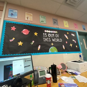 Staff Shout Outs Bulletin Board Classroom Decor Door Decoration Staff ...