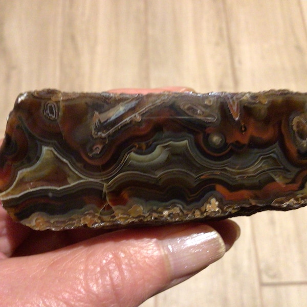 Natural Raw Agate, Moss and Flower Agate, 18 Pieces Agate, Dendritic ...