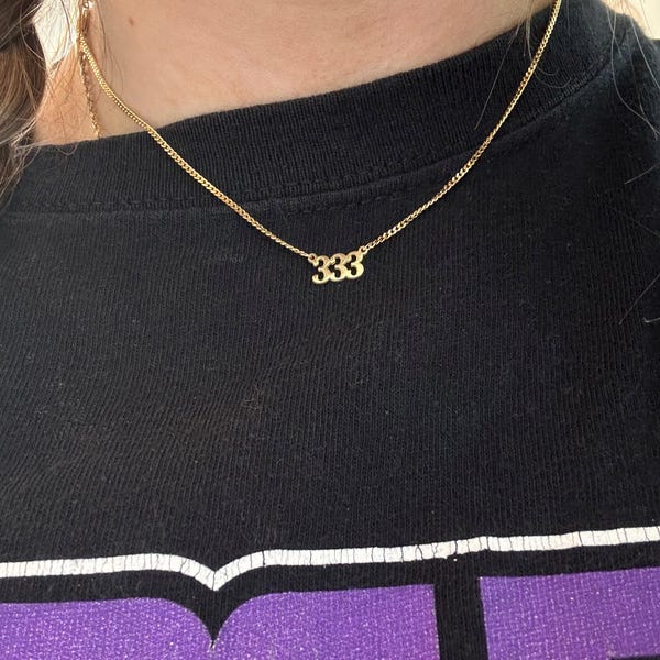Thick Chain Lucky Date Necklace, Silver Lucky Number Necklace, Special ...