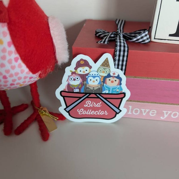 Nurse Bird Vinyl Sticker - Etsy