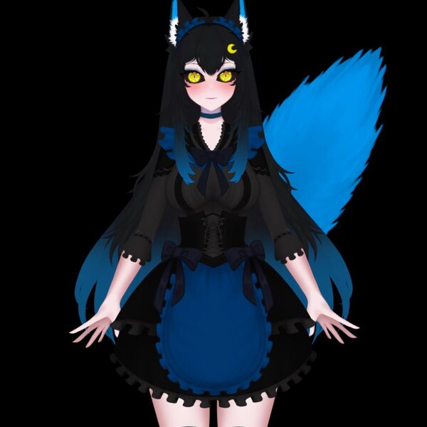 Customizable Vtuber Model (art & Rig) Premade - Etsy