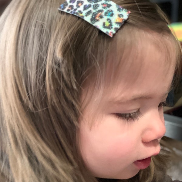 Mickey Mouse Hair Clips Sequin Mickey Clips Toddler Disney Hair Clips ...