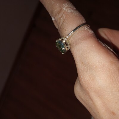 Semi Mount Ring, 5x7mm Stone Size Mount Ring, Empty Bezel Ring, Empty ...