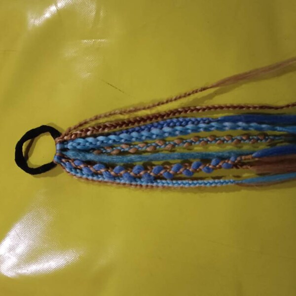 Hecate Witchy Forest Witch Braids on Hairband, De Dreads Extensions, Se ...