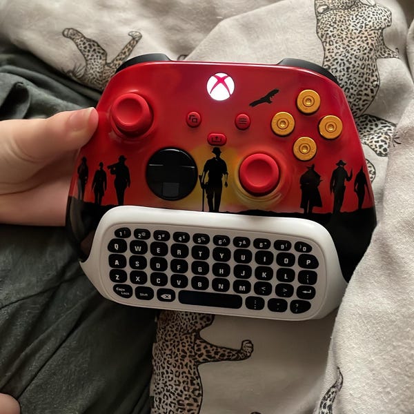 Custom Painted Controller, Western Sunset RDR2 Themed, for Xbox - Etsy