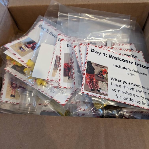 Christmas Elf Dont Feed the Ducks Prop, Christmas Elf Kit, Holiday Elf ...