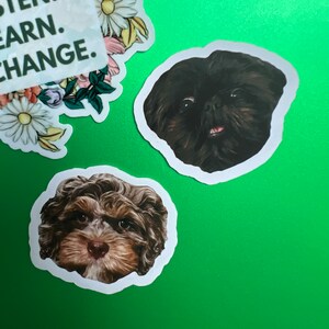 Custom Pet Sticker Animal Sticker Personal Sticker Photo - Etsy