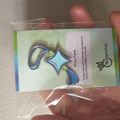 Pokemon Shiny Charm Pin - Etsy