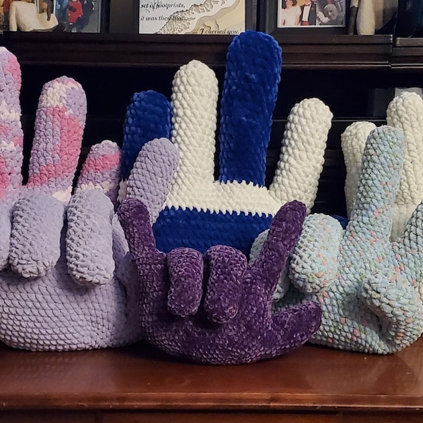 Crochet Posable Hand Pattern - Etsy