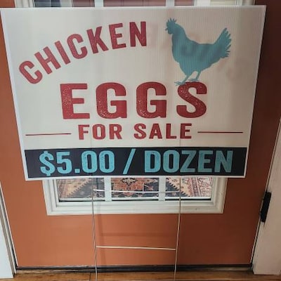 Personalize Custom Black Background Yard Sign 24 X 18, or 36 X 24 Inch ...