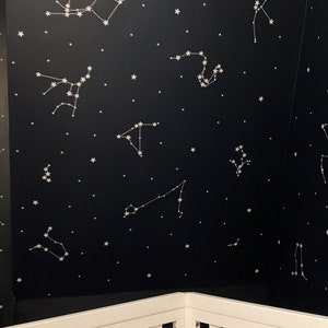 Constellation Stickers Constellation Decals Astronomy Wall - Etsy