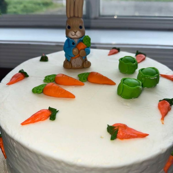 Willy Wonka Inspired Cake Topper Set 11 Pc - Etsy