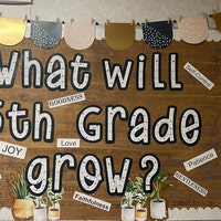 Modern Greenery Back to School Classroom Decor Bulletin Board - Etsy Canada