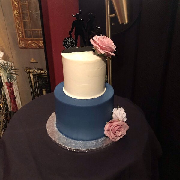 Custom Viking Barbarian Wedding Funny Cake Topper Initials,viking Love ...