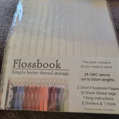 Binders for Flossbook Pages - Etsy