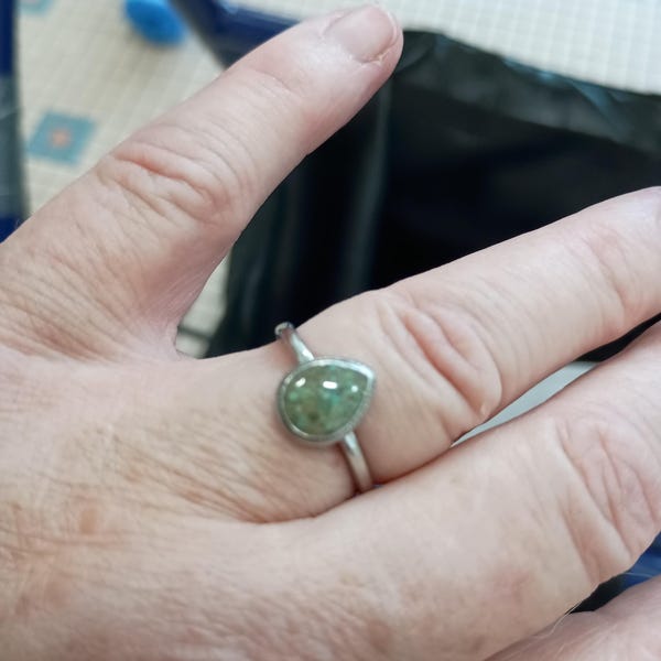 Beach Sand Teardrop Necklace-shards of Color-ocean Beach Sand Jewelry ...