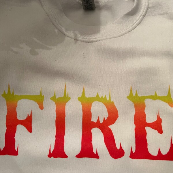 FIRE Design - PNG Digital File Download for Print, Sublimation, Screen ...