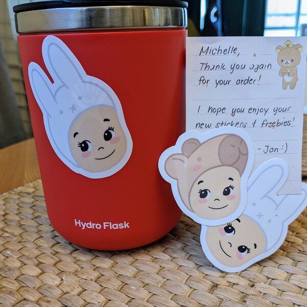 SMISKI Need Coffee Sticker, Waterbottle Sticker, Cute Blindbox, Book ...