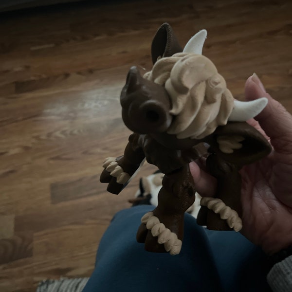 Highland Cow, 3D Printed, Multi Colored Cow - Etsy